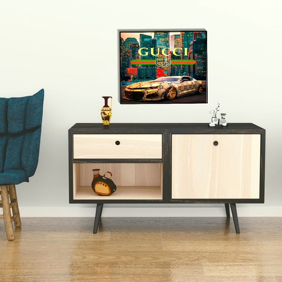Gucci | Wall Decor | Gucci 8 2x11 Framed Wall Art | Poshmark